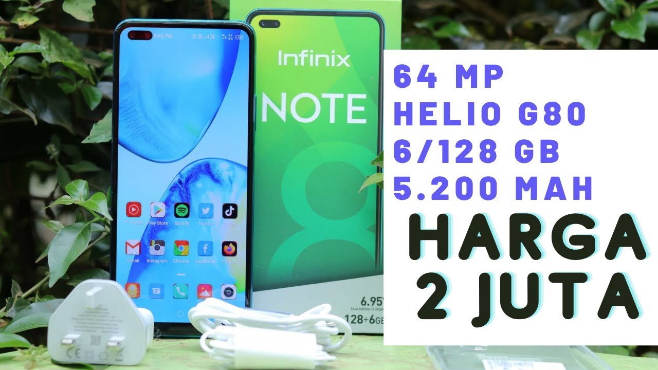 HARGA DAN SPESIFIKASI LENGKAP INFINIX NOTE 8 - YouTube