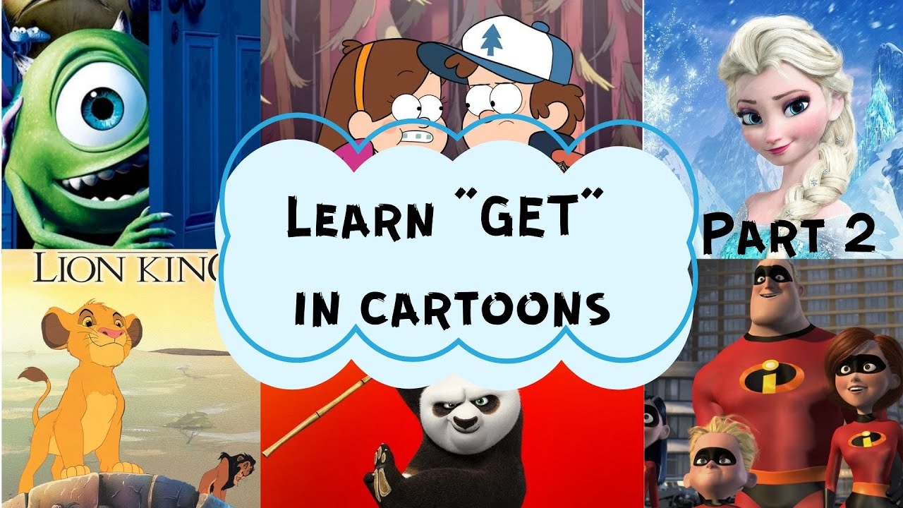 LearnEnglish in cartoons: Get - (Aprenda "GET" em inglês com desenhos ...