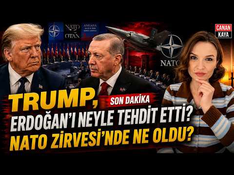 Trump, Erdoğan'ı Neyle Tehdit Etti? NATO Zirvesi'nde Ne Oldu?