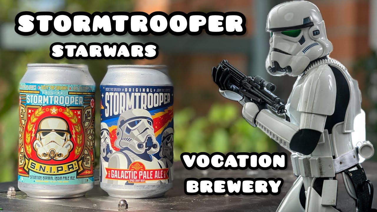 GALACTIC PALE ALE & S.N.I.P.A Stormtrooper Beer By Vocation Brewery ...