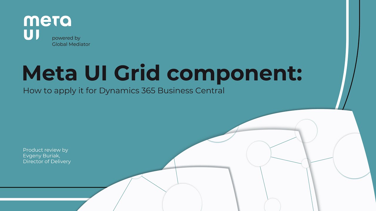 Meta UI Grid component: How to apply it for Dynamics 365 Business ...