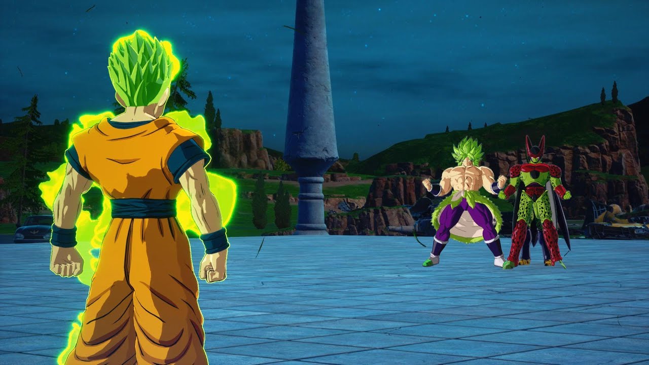 What If? Gohan LSSG Vs Broly & Cell Custom FIght! Dragon Ball Sparking ...