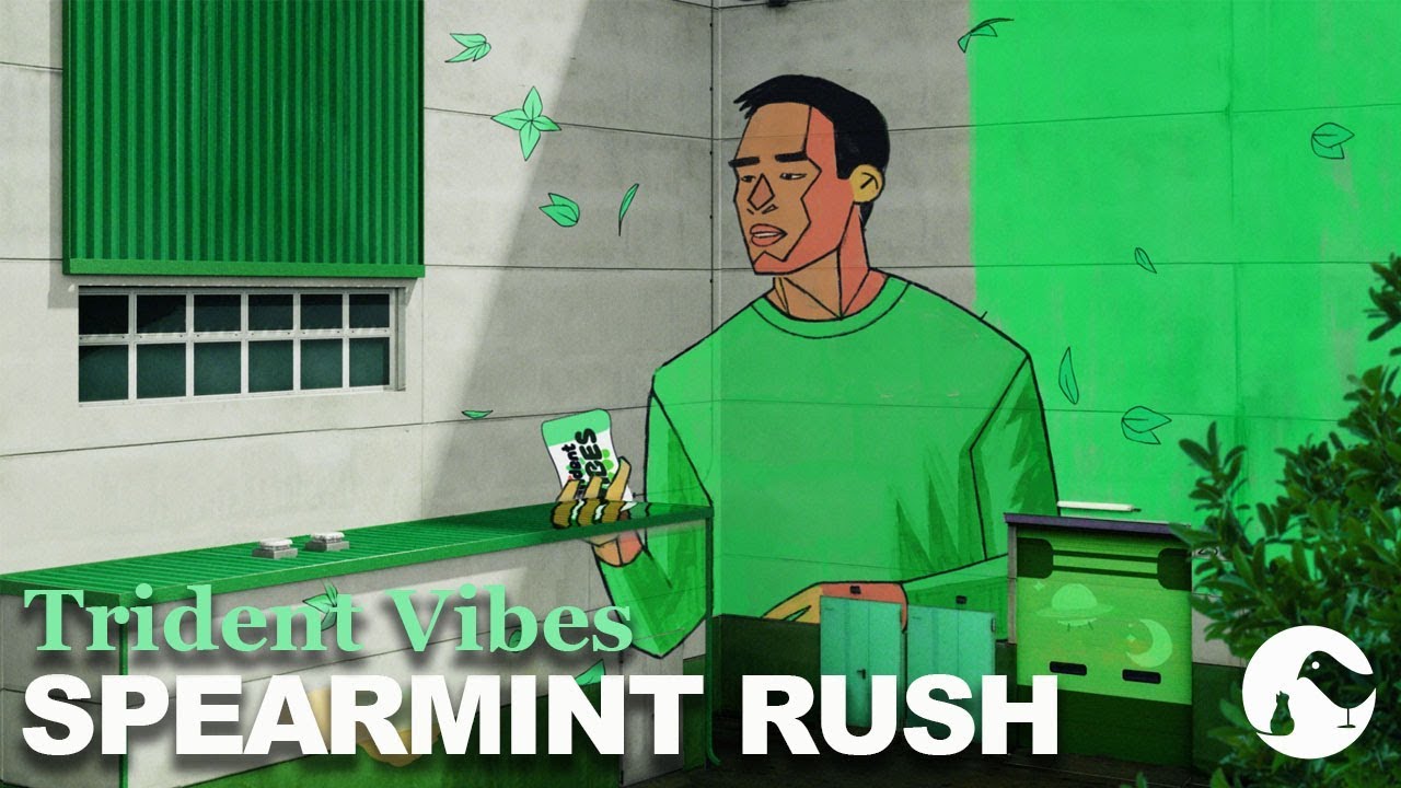 Trident Vibes - Spearmint Rush | Commercial Director Mate Steinforth | Not To Scale - YouTube