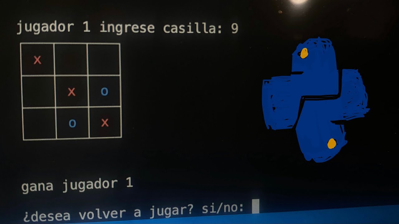 El juego del gato en Python. Evidencia Proyecto Integrador - José Daniel Salazar Cavazos ...