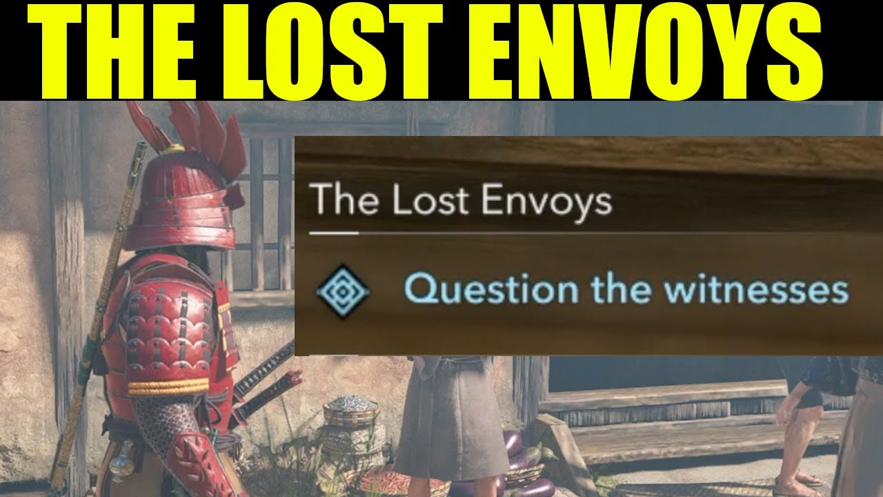 Assassin's creed Shadows - How to "Question the witnesses" (The lost ...