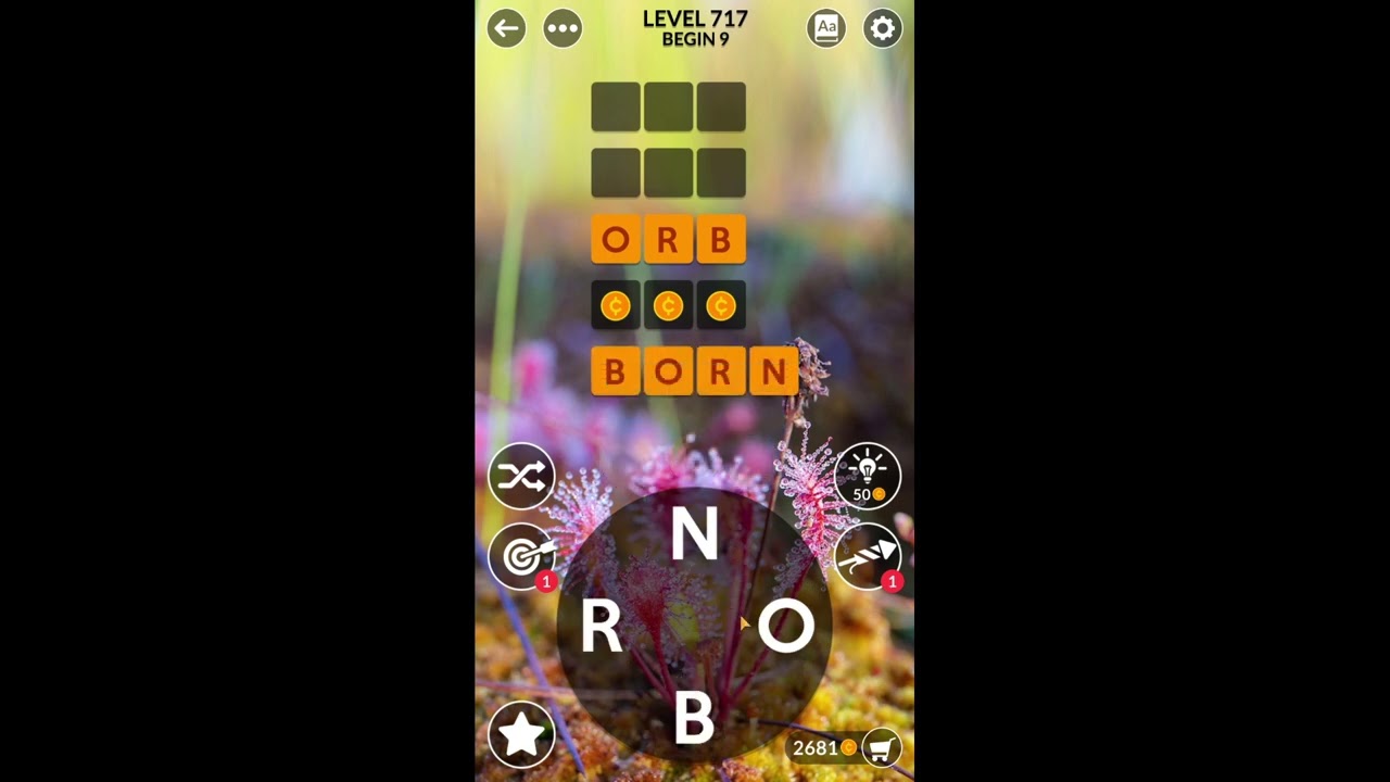 Wordscapes Uncrossed Level 717 Answers - YouTube