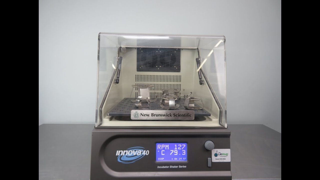 New Brunswick Innova 40R Incubator Shaker with Cooling/Heating - YouTube