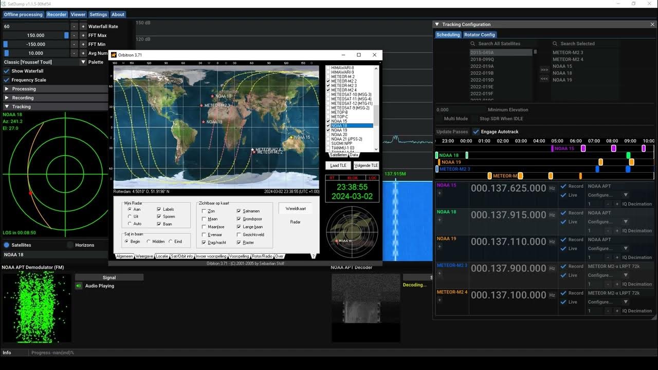 NOAA 18 with SatDump - YouTube