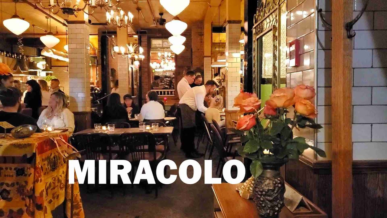 Drinks at MIRACOLO - MONTREAL - Part 1 of 2 - YouTube