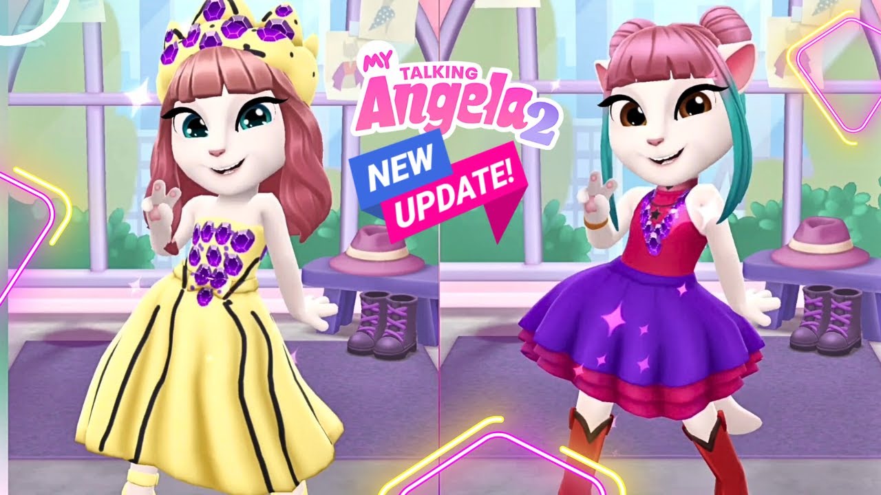 Princess Angela || My Talking Angela 2 Gameplay - YouTube