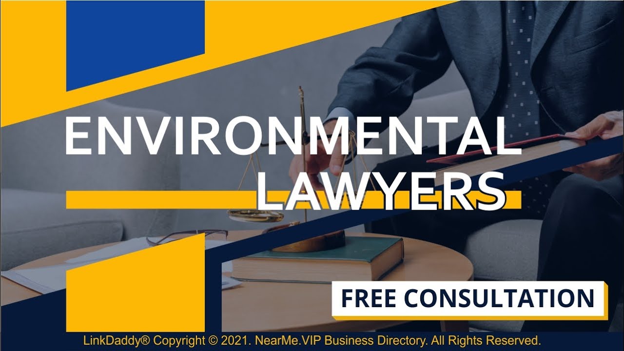 Environmental Lawyers Work To Protect & Preserve The Environment - YouTube