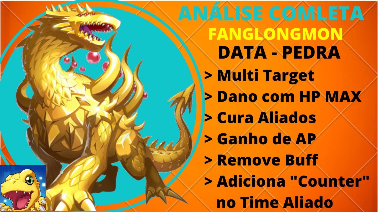 ANÁLISE FANGLONGMON - Digimon New Century #243 - YouTube