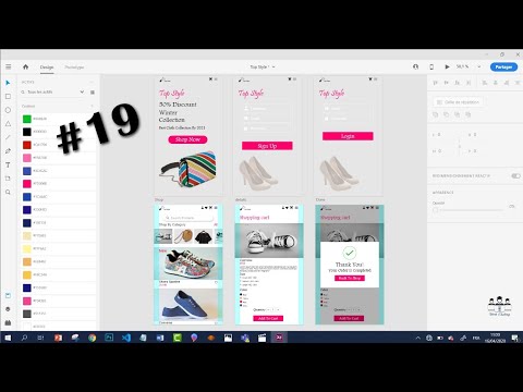 #web_coding_darija 19# adobe_xd How to design your First Application - YouTube