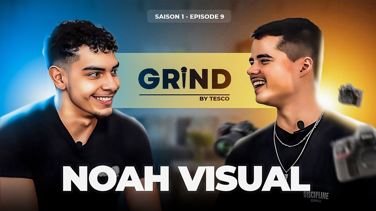 18 ans et il vit de son business de photos, vidéos - Grind avec Noah Visual (#9) - YouTube