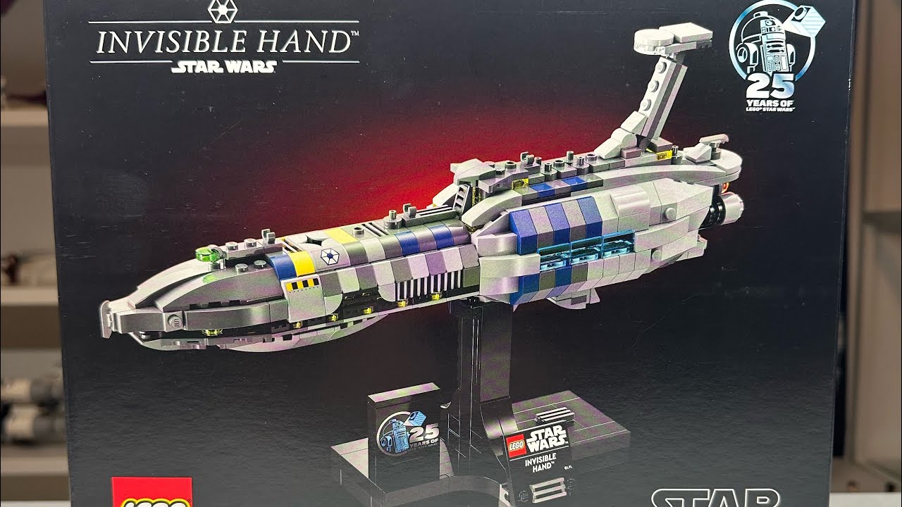 LEGO review Star Wars Invisible Hand 75377 - YouTube
