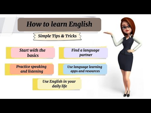 How to Learn English: 5 Simple Tips || Learn English || English - YouTube
