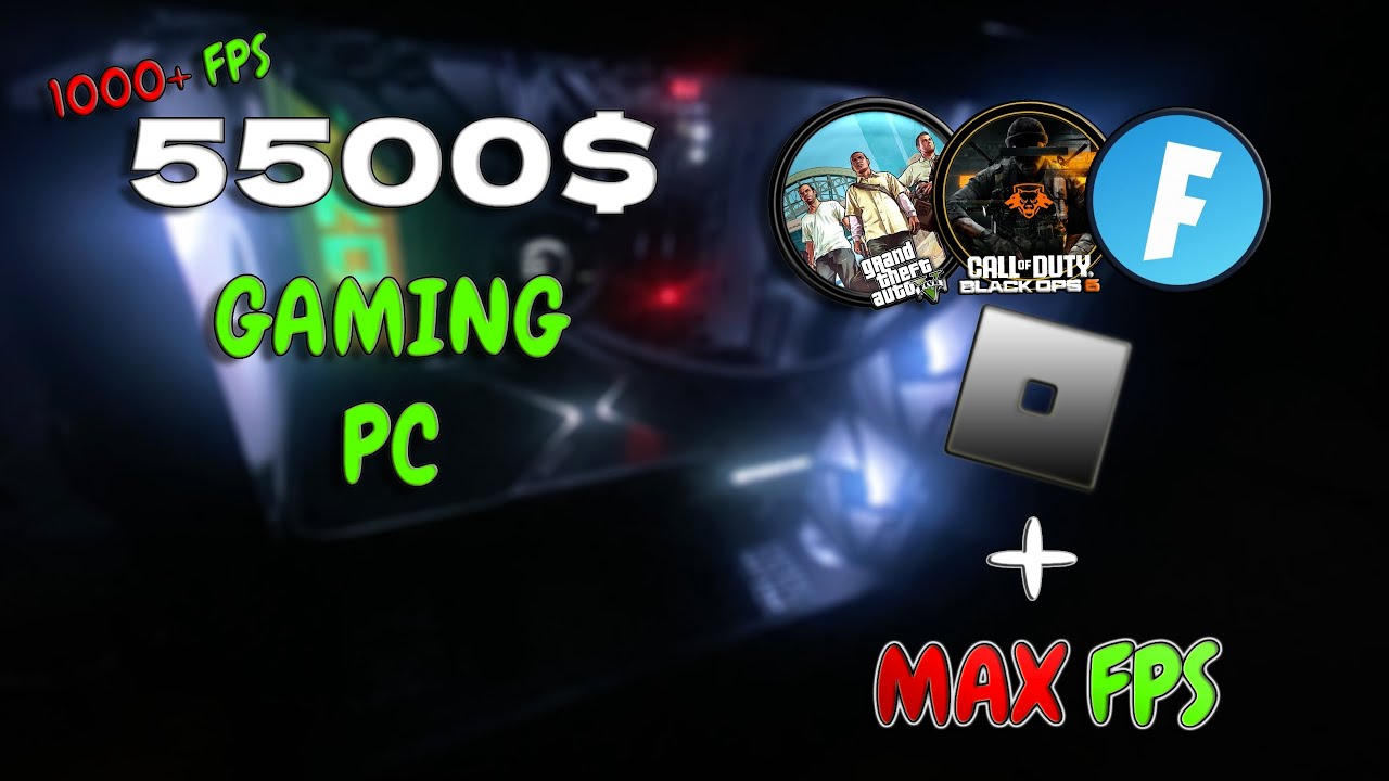 MY NEW CUSTOM GAMING PC BUILD!! 🔥 (Benchmarks + FPS Test) - YouTube