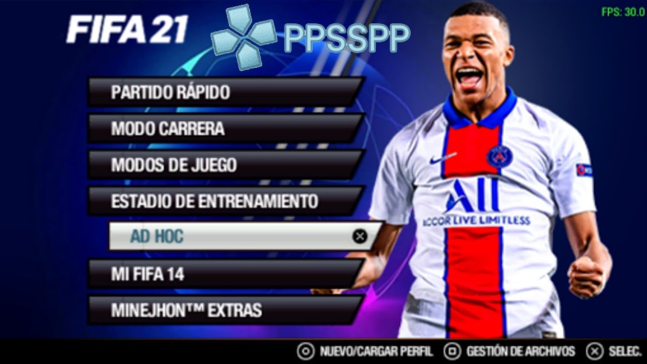 FIFA 21 PPSSPP - Faces, Kits, marcadores Y Championship ...
