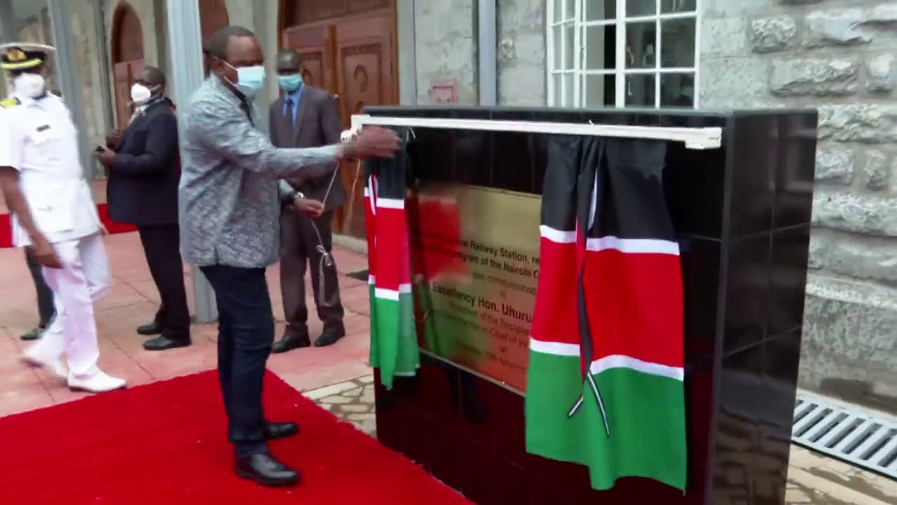 PRESIDENT UHURU UNVEILS COMMUTER RAIL SERVICE ACROSS 10 STATIONS IN THE ...
