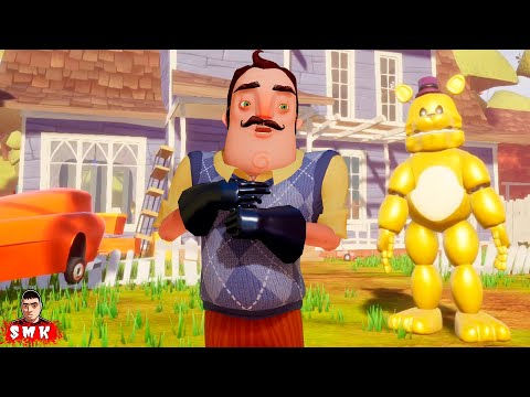 ШОУ ПРИВЕТ СОСЕД!ФРЕДБЕР УКРАЛ СОСЕДА!ИГРА HELLO NEIGHBOR ПРОХОЖДЕНИЕ ФНАФ МОДА И ЭТО ОЧЕНЬ СТРАШНО