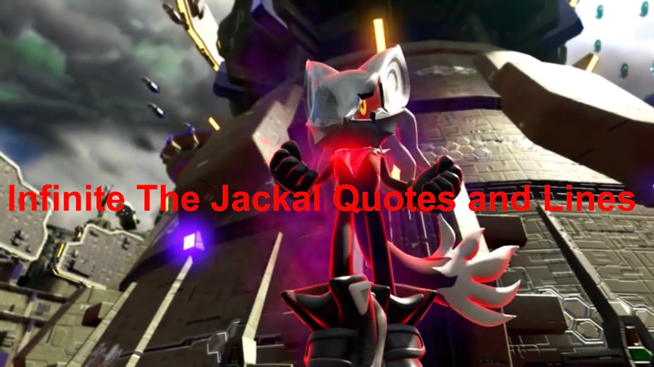 Quotes And Lines By Infinite The Jackal | Sonic Forces - YouTube