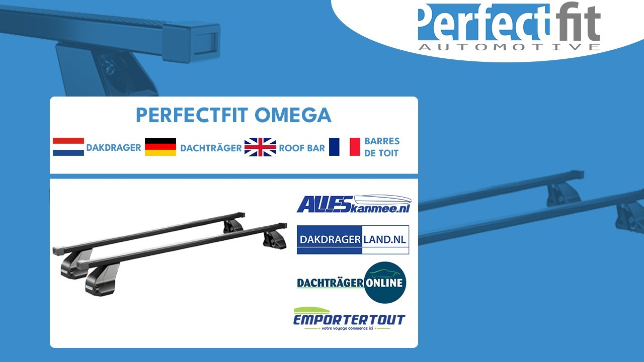 PerfectFit solis Omega - tutorial dakdragers/roof bars/dachträgers ...