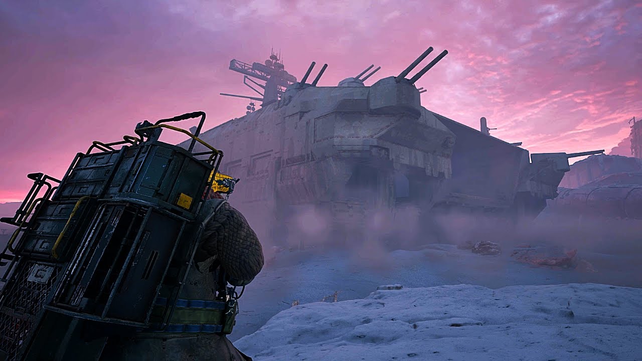 Aircraft Carriers Became Landcraft Carriers In The Forever Winter - YouTube