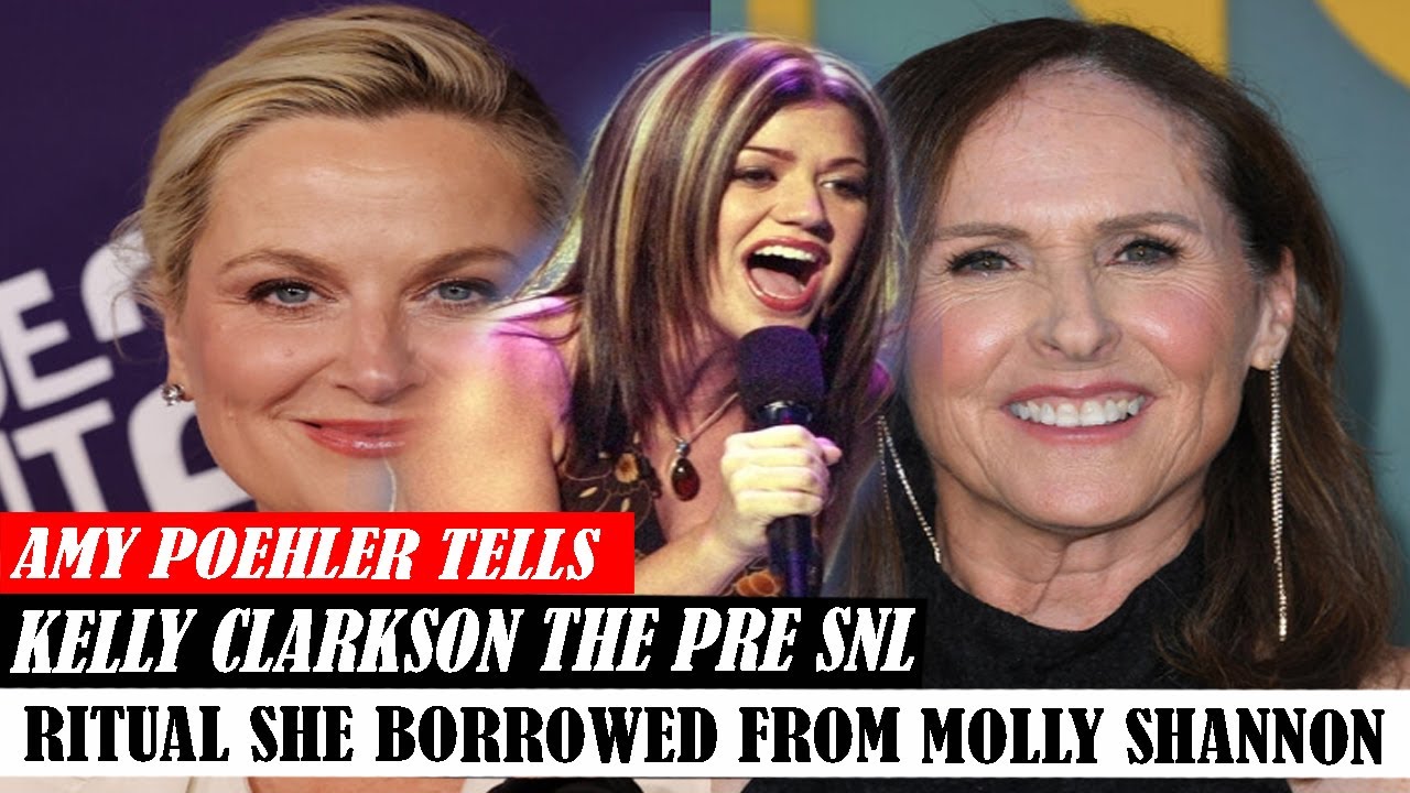 Amy Poehler Tells Kelly Clarkson The Pre Snl Ritual She Borrowed From ...