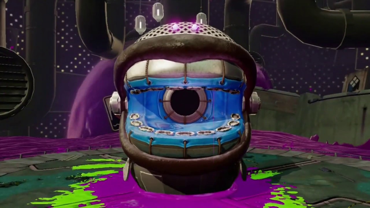 Splatoon - The Ravenous Octomaw! - YouTube