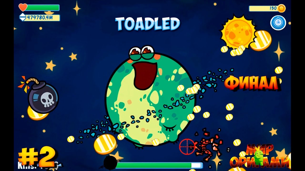 Прохождение игры Toadled (PC) #2 Финал (Лягушка стала Планетой!) - YouTube