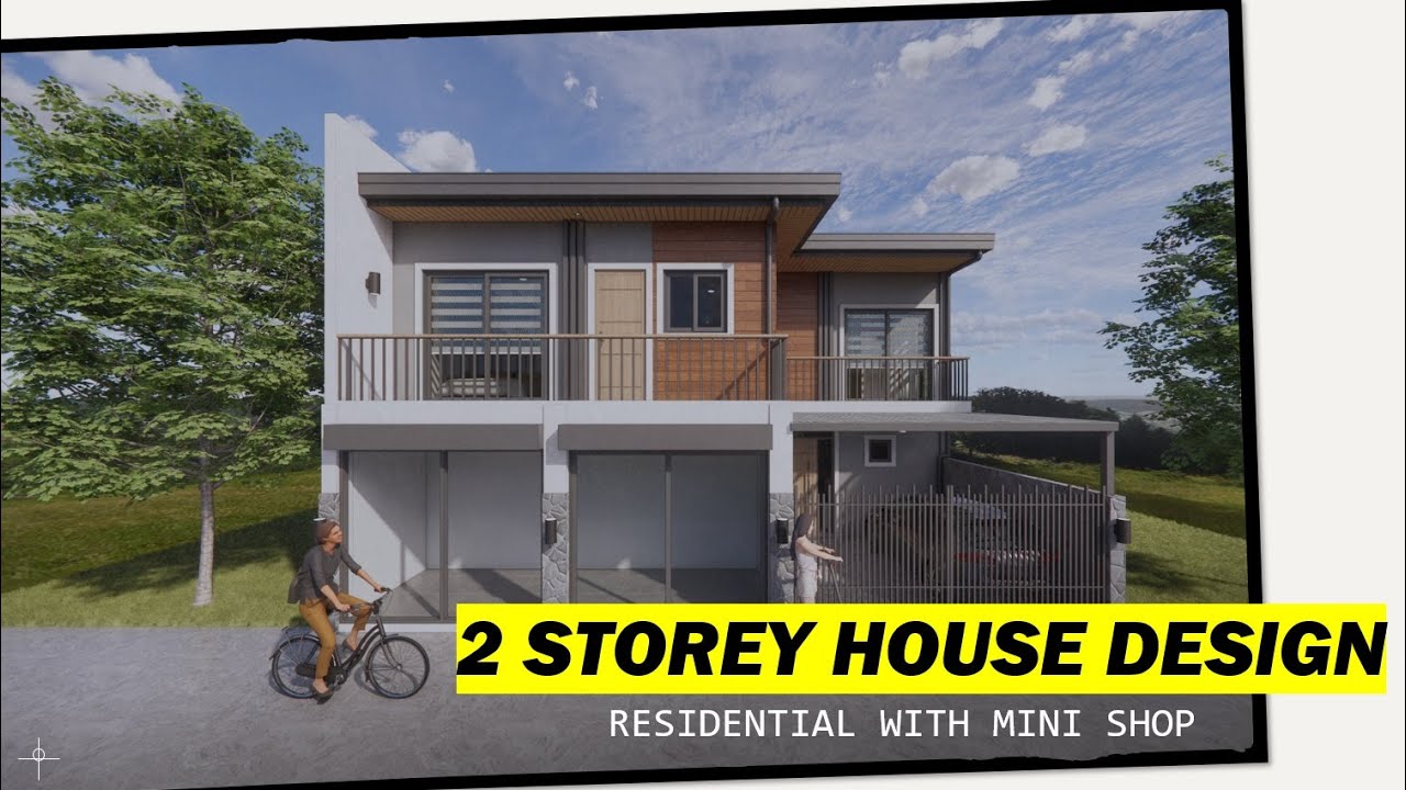 2 STOREY HOUSE W/ MINISHOP OR RENTABLE SPACE - YouTube