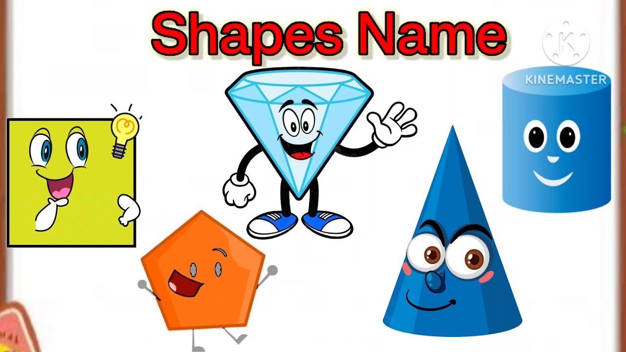 Shapes Name | Shapes | shapes name in English | Learn shapes for kids ...