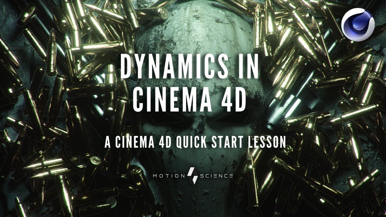 Dynamics in Cinema 4d - A Cinema 4D Quick Start Lesson - YouTube