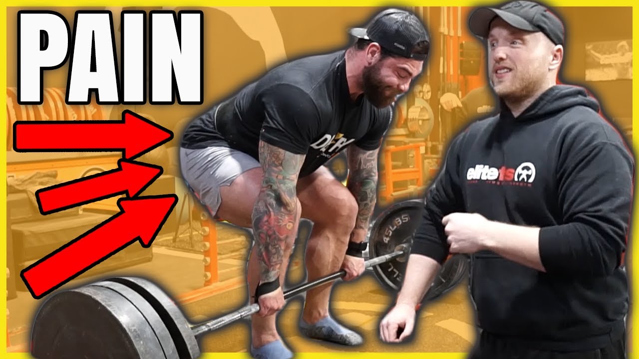 FIXING PAIN WHEN DEADLIFTING FT ELITEFTS & SAM BROWN (SIMPLE FIX) - YouTube