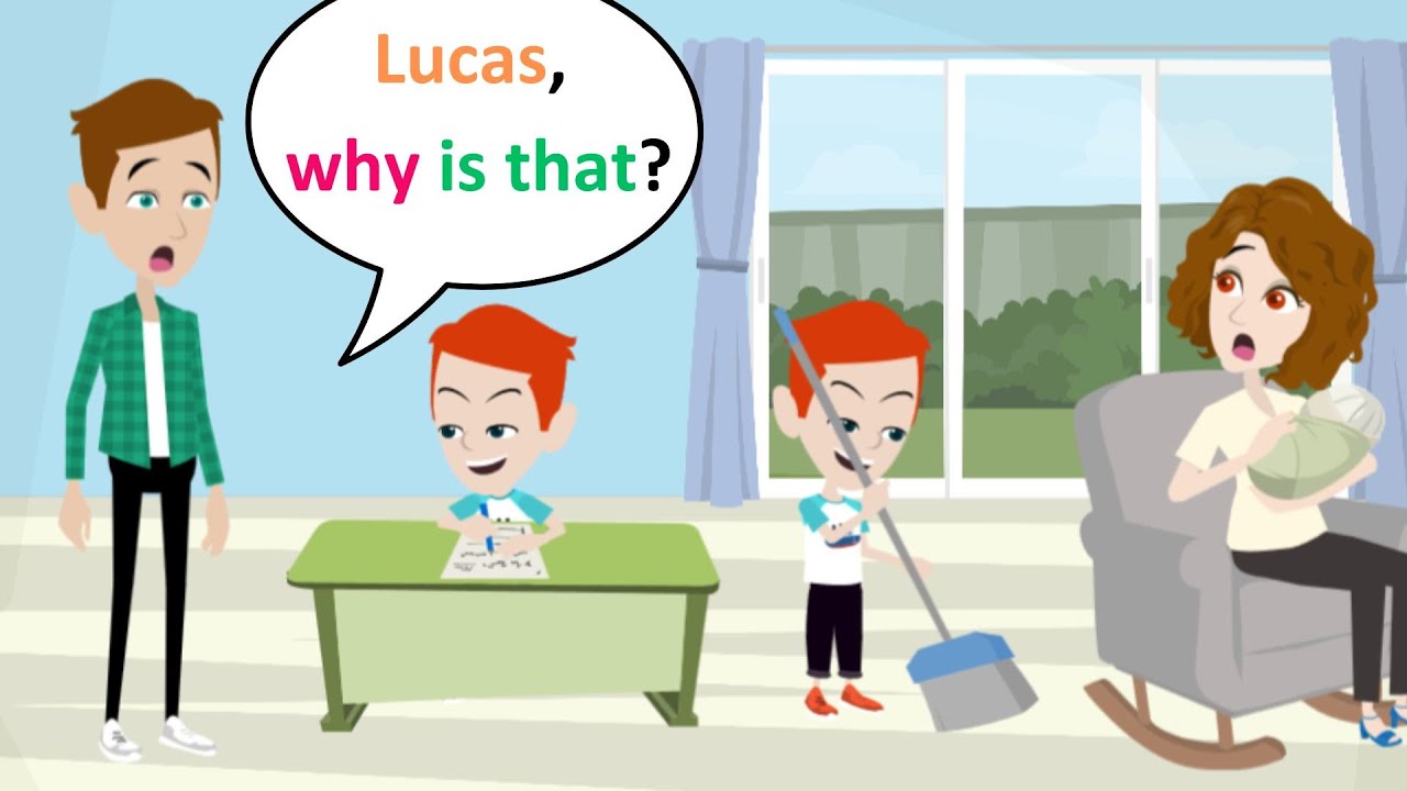 Lucas changes because of his sister - English Comedy Animated - Lucas ...
