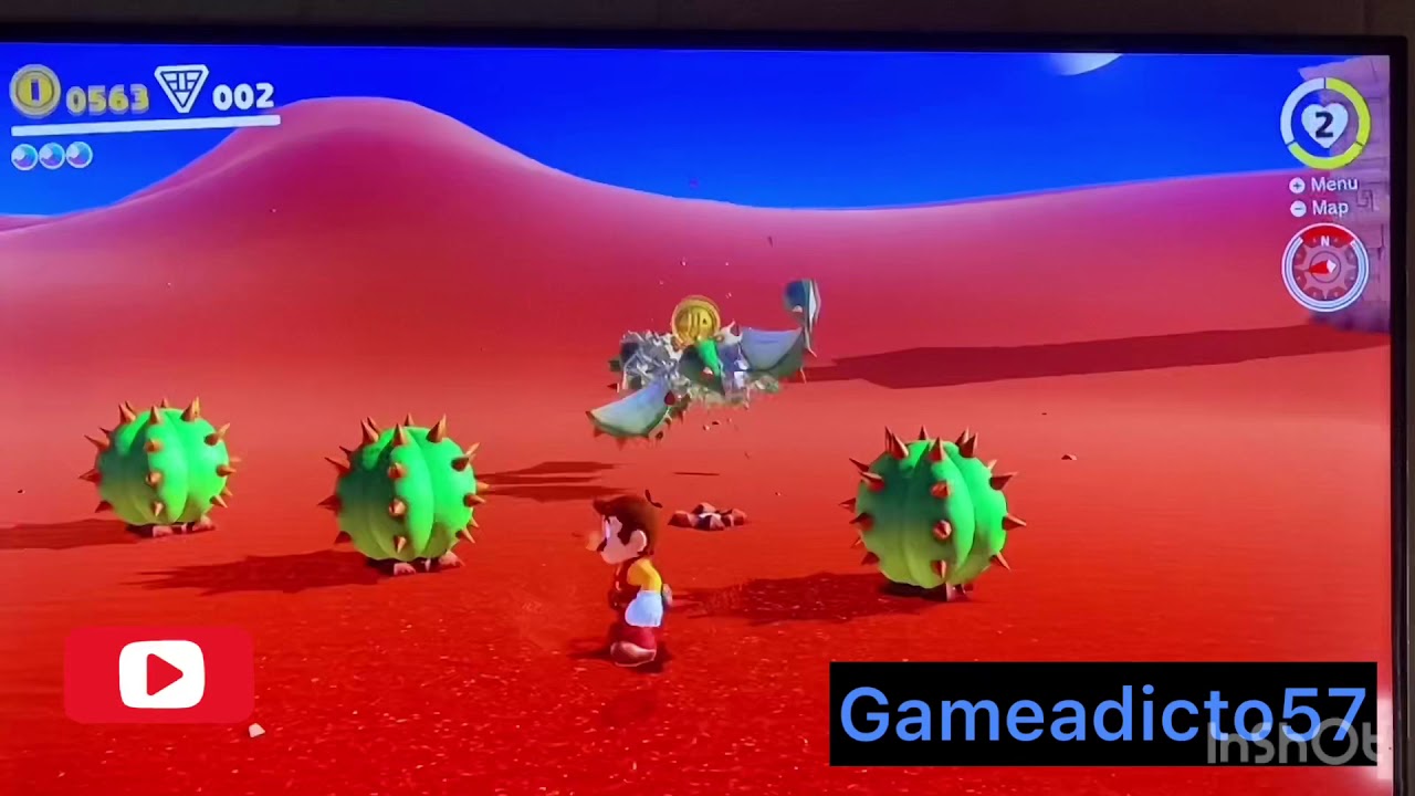 Mario in sand stage - YouTube