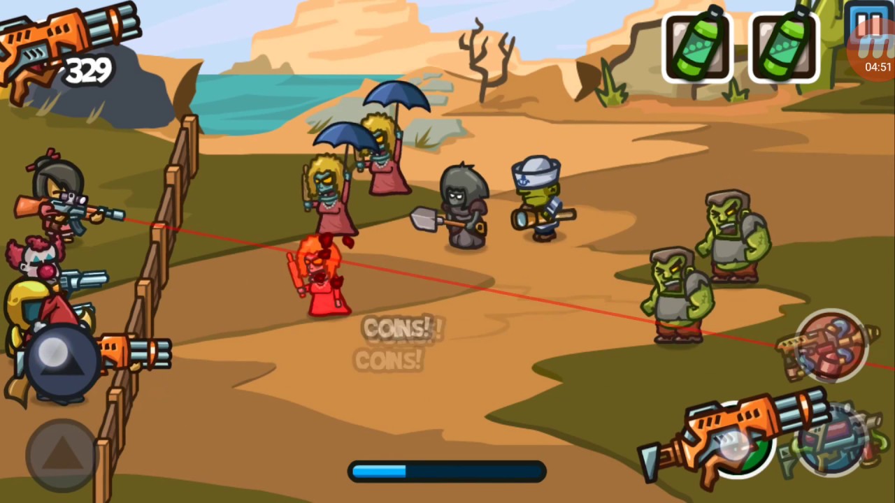 Zombie gard gameplay - YouTube