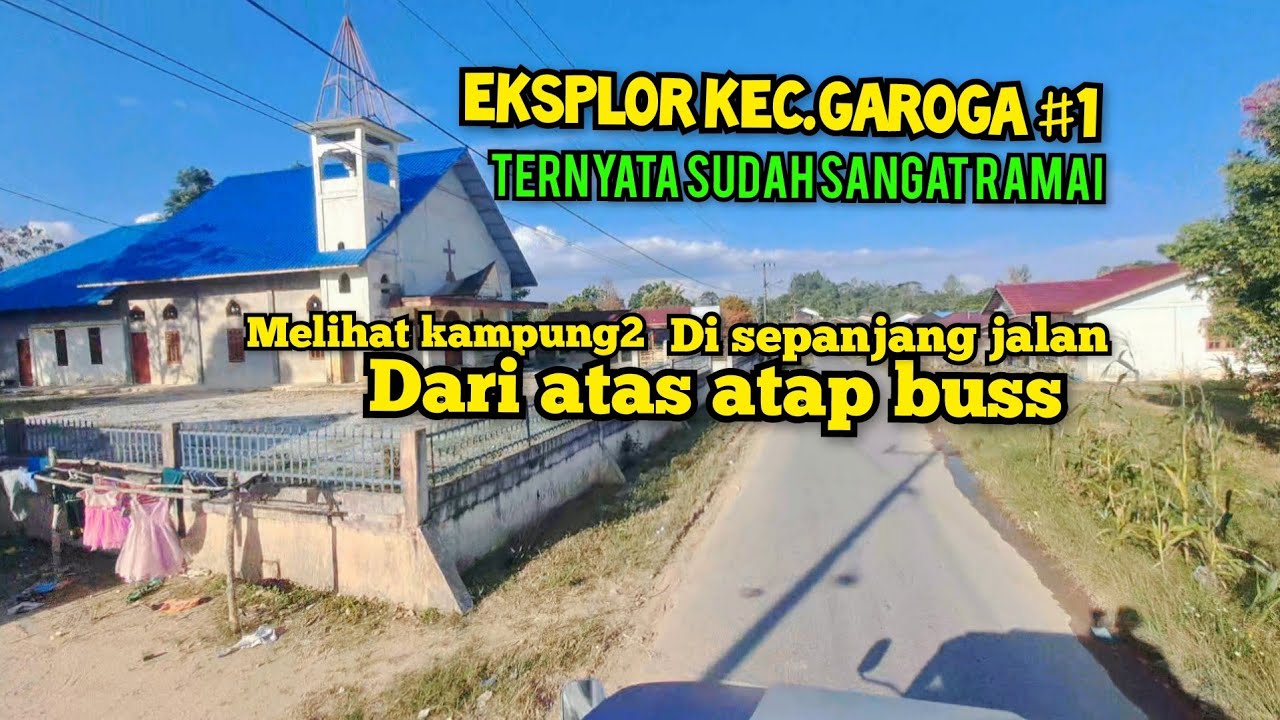PERJALANAN KE GAROGA‼️KOTA DI PEDALAMAN TAPANULI UTARA - YouTube