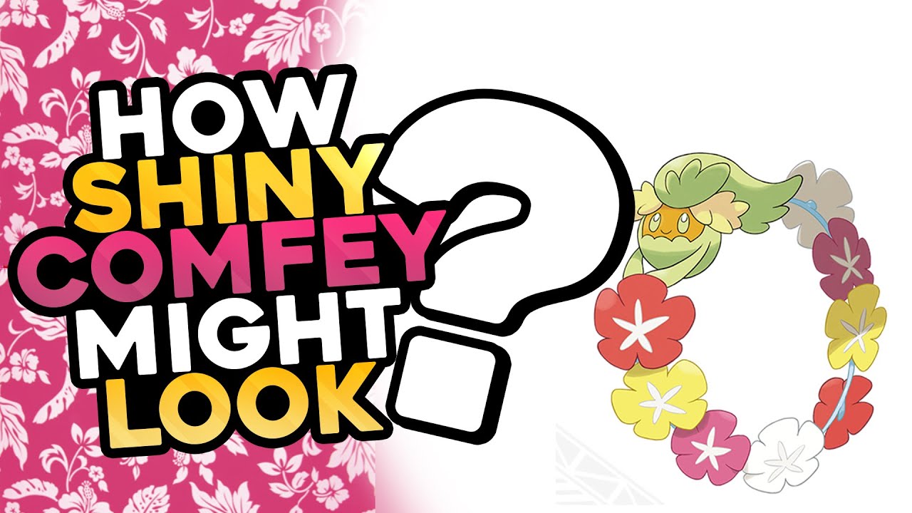 Pokemon Sun and Moon - How SHINY "COMFEY" Might Look? W/ KarlosPokemon ...