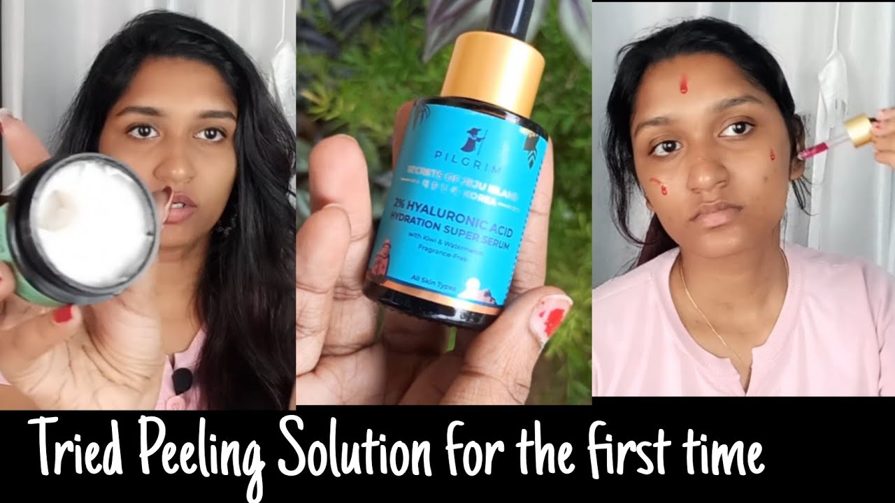 New pilgrim skin care products review | Tried peeling solutions for the ...