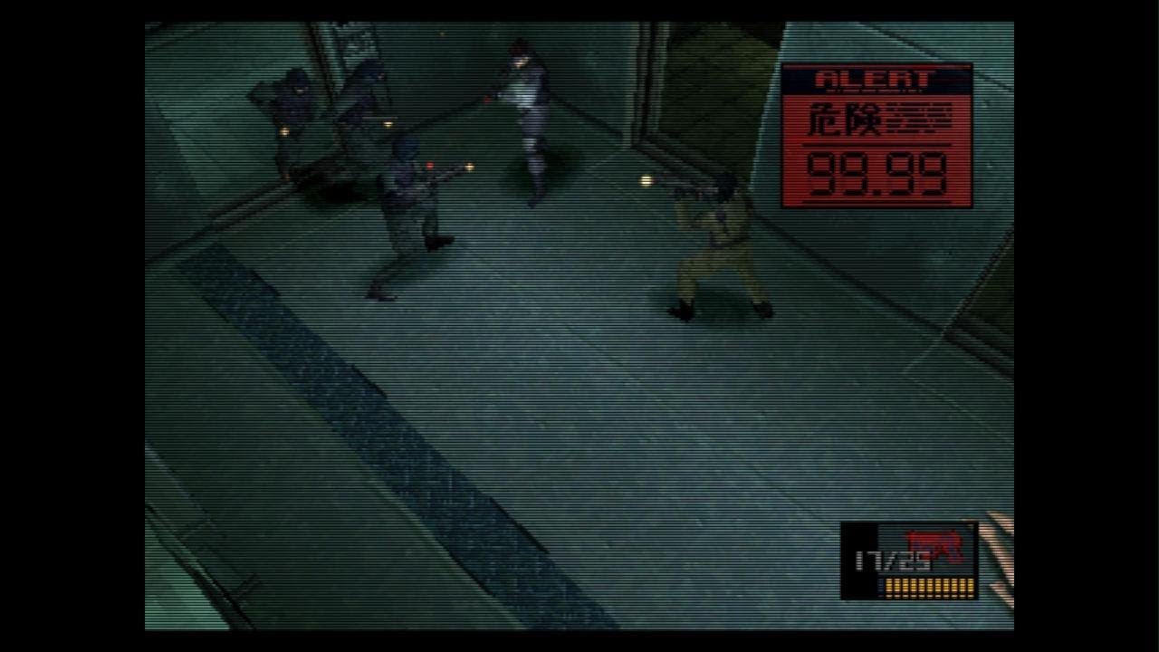 MGS1 Lucky Guard Rush - YouTube
