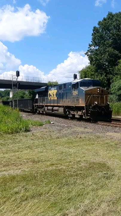 CSX M368 in Lyons NY - YouTube