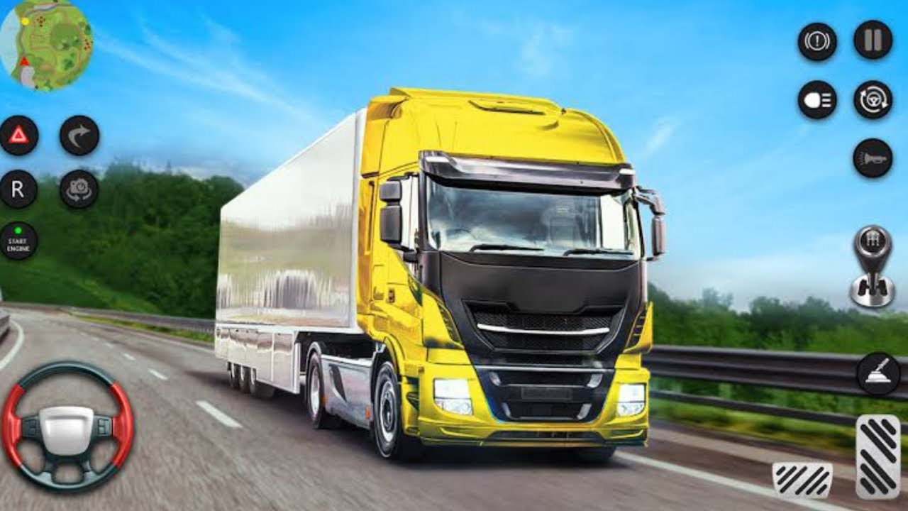 Truck game travel jobs games for Android mobile offline - YouTube