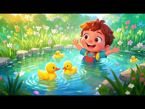 Ducky Wings Go Flap, Flap, Flap | Animal Movement Nursery Rhyme ...