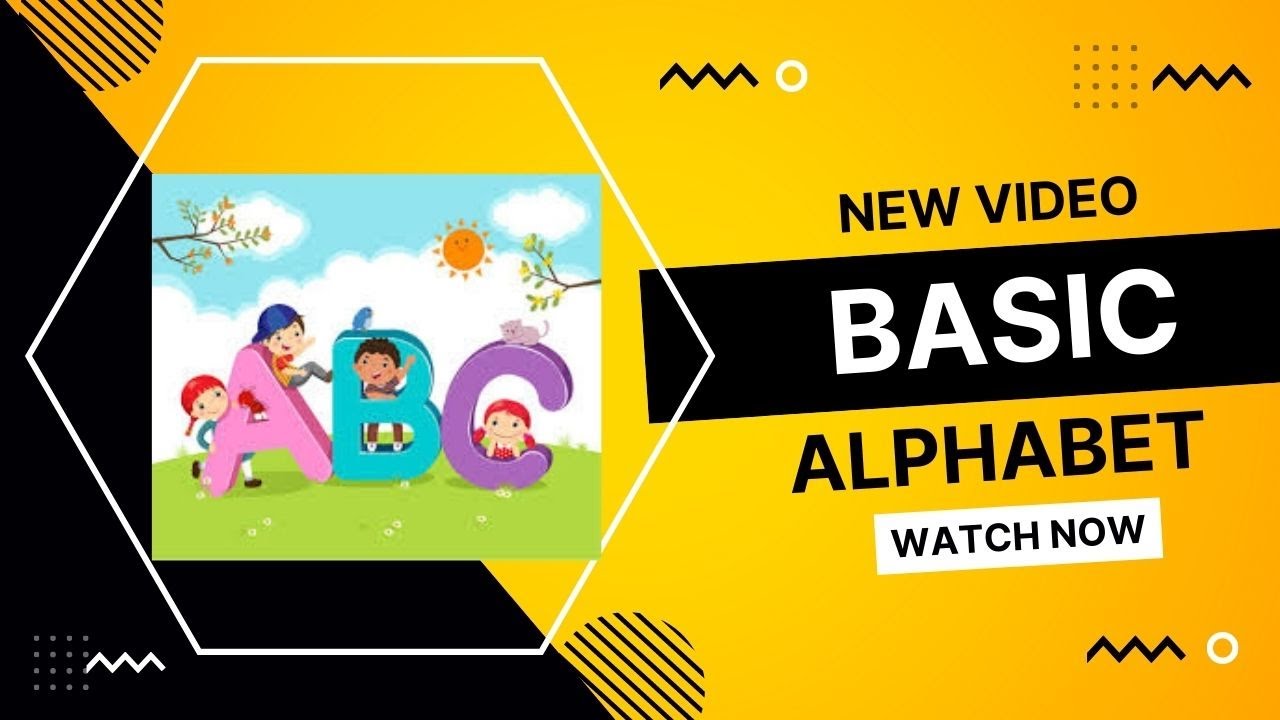 Basic Alphabets learn Essay - YouTube