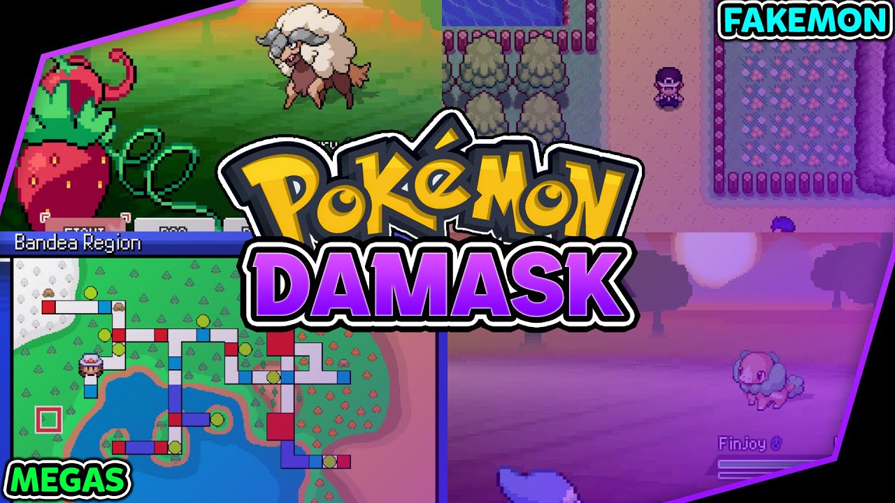 Completed New Pokemon Game With 260 Fakemons, Mega Evolution, Evil Team ...