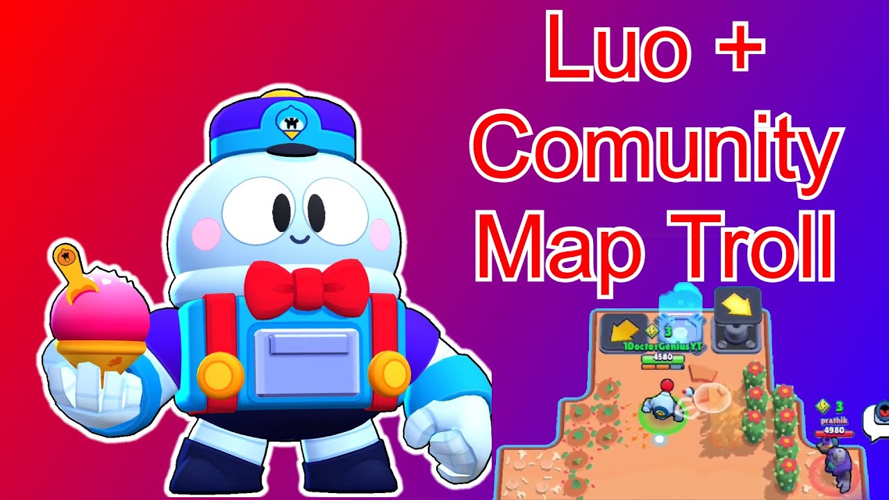 Brawl Stars with Lou!!! and TROLL SHOWDOWN MAPS lol, enjoy ...