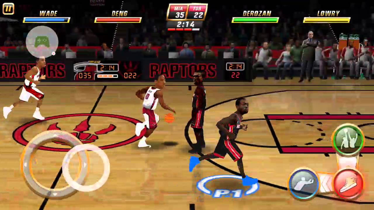 NBA Jam Playoffs - Heat vs Raptors game 1 - YouTube