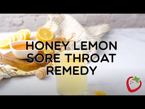 How To Make Lemon And Honey Tea For Sore Throats