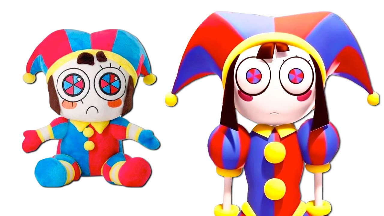 Amazing Digital Circus characters and their favorite plushies! - YouTube